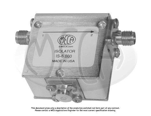 IS-6.000 MECA Circulators and Isolators|RFMW